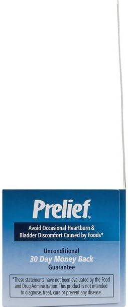 PRELIEF Dietary Supplement 120 Caplets - Acid Reducer for Digestive ...