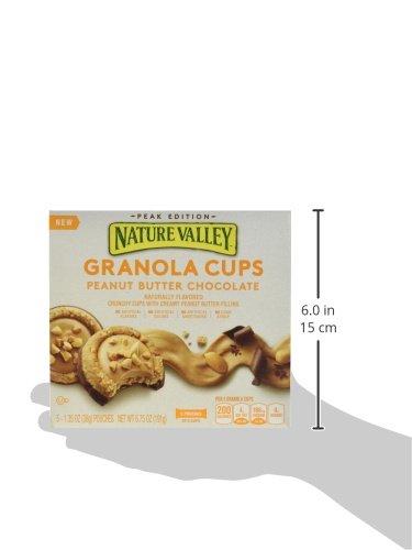Nature Valley Granola Cups Peanut Butter Chocolate 6.75 oz - 5 Count ...