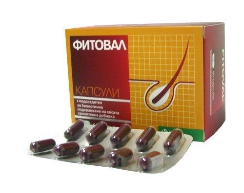 Fitoval Anti Hair Loss Regrowth Capsules - 60 Capsules for Strong ...