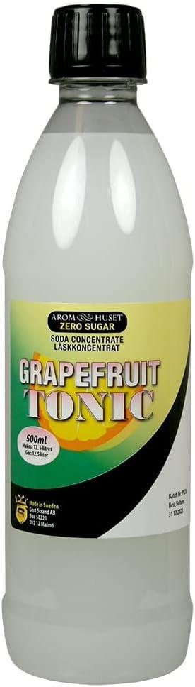 Zero Sugar Grapefruit Tonic Soda Syrup Concentrate 500ml - Create 12.5 ...