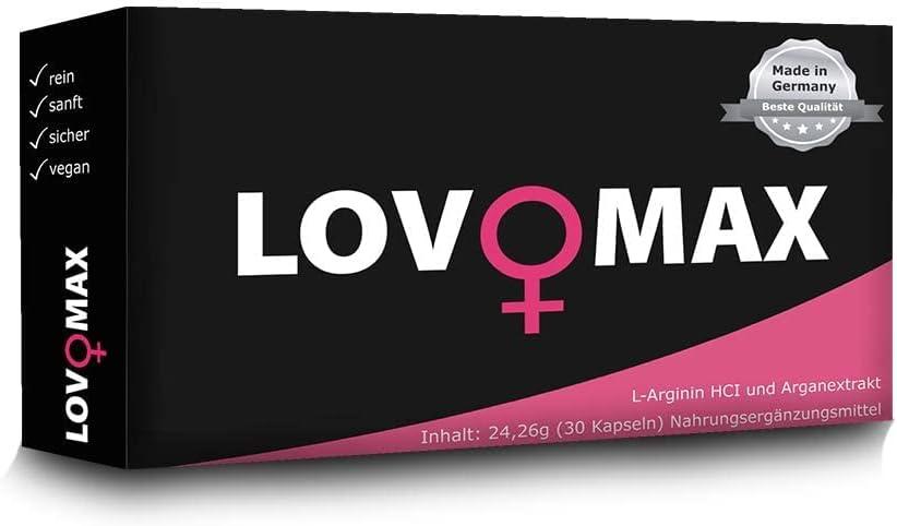 Lovomax 30 Vegan Capsules for Women | German Quality | International ...