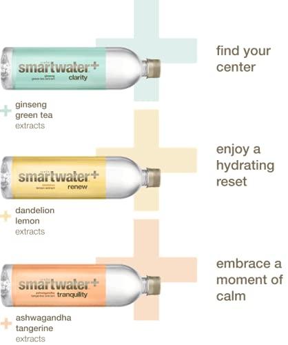 Smartwater+ Flavored Drinking Water Variety Pack - Renew Clarity ...