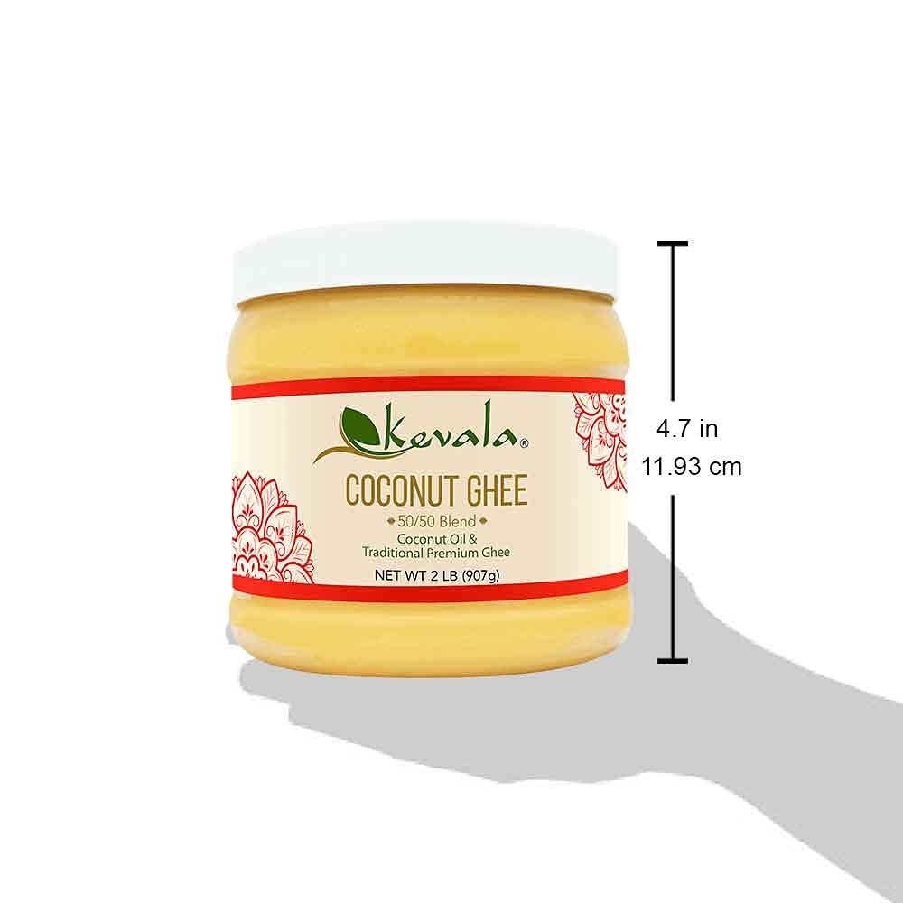 Kevala Coconut Ghee 5050 Blend - 2 lb (907 g) | All-Natural Cooking Fat ...