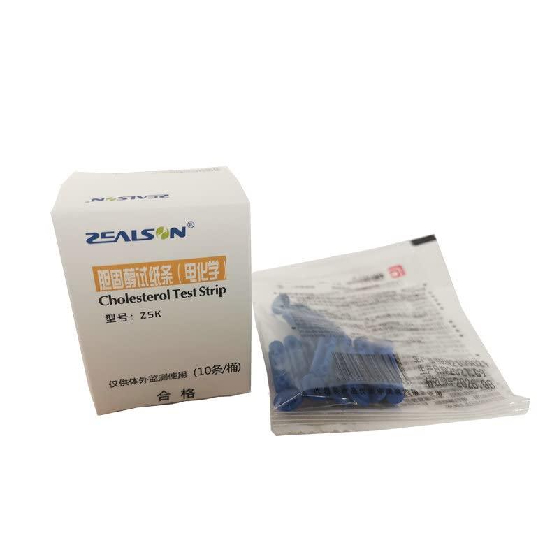 Cholesterol Uric Acid G.L.U Test Chips for Zealson-Test Meter (10pcs ...