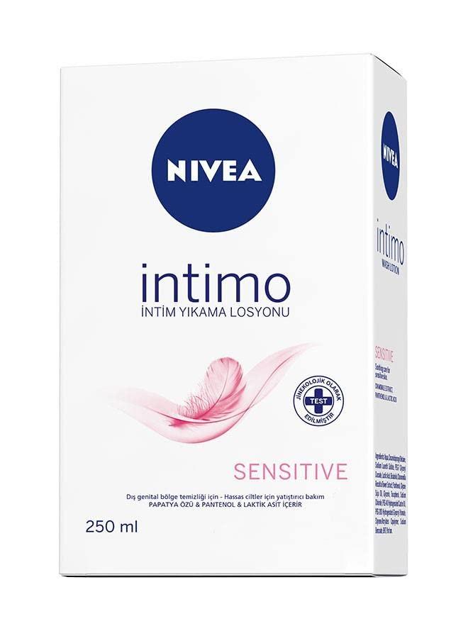 Nivea Intimo Sensitive Intimate Wash Lotion 250ml - Gentle Feminine ...