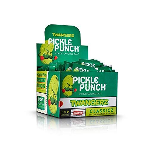 Twangerz Snack Topping Pickle 1 Gram Packets (Pack of 200) Pickle 1 ...