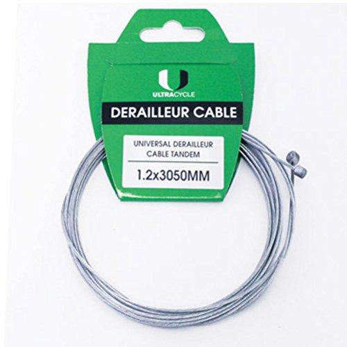 Ultracycle Galvanized Tandem Derail Cable 1.2x3050mm - Single Pack ...