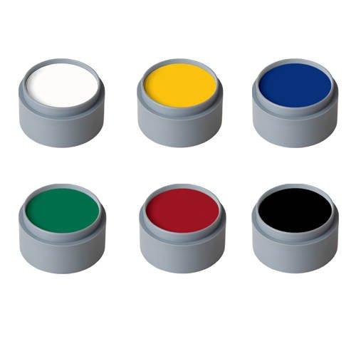 Grimas Water Make-up 6-Color Palette Vibrant Face Paint for Kids ...