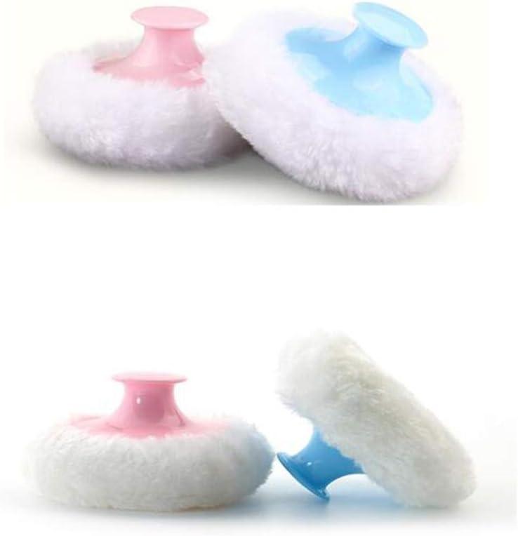 Healifty Baby Body Powder Puff with Handle - Set of 4 | Soft and Gentle ...