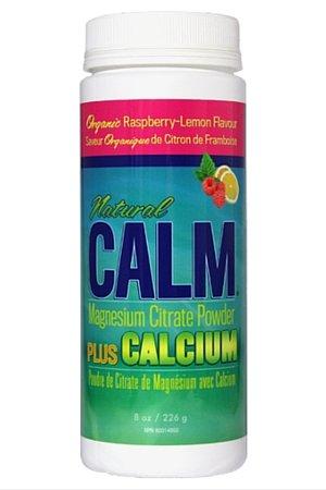 Natural Vitality Calm Plus Raspberry Lemon - 226g Natural Calcium ...
