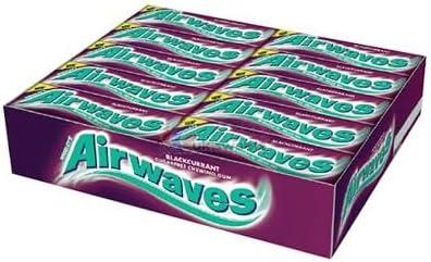Wrigley's Airwaves Blackcurrant Chewing Gum (15 Packets) Sold By ...