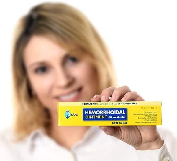 Hemorrhoidal Ointment with Applicator | 2oz Tube | Phenylephrine HCl ...