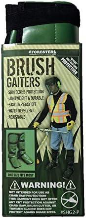 Forester Trimmer Brush Gaiters - Shin & Ankle Wrap Brush Guard | Lawn ...