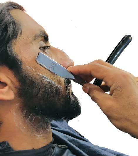 Jegwar Barber Straight Razor Shavette Salon Shaving Razor with 10 ...