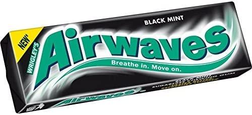 Wrigley's Airwaves Black Mint Chewing Gum (15 Packets) | Buy Now with ...