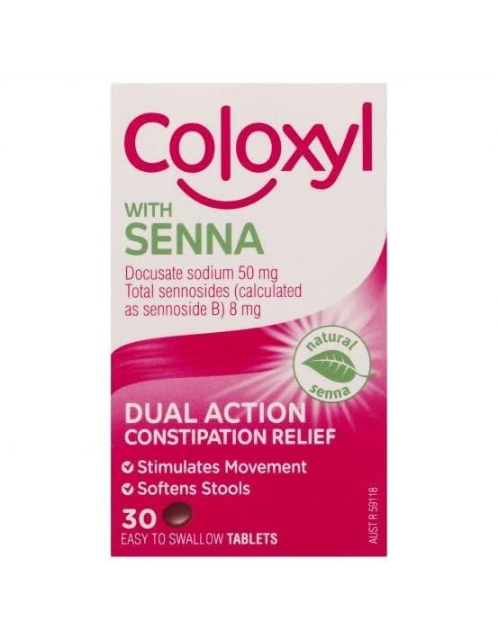 Coloxyl & Senna 30 Tablets