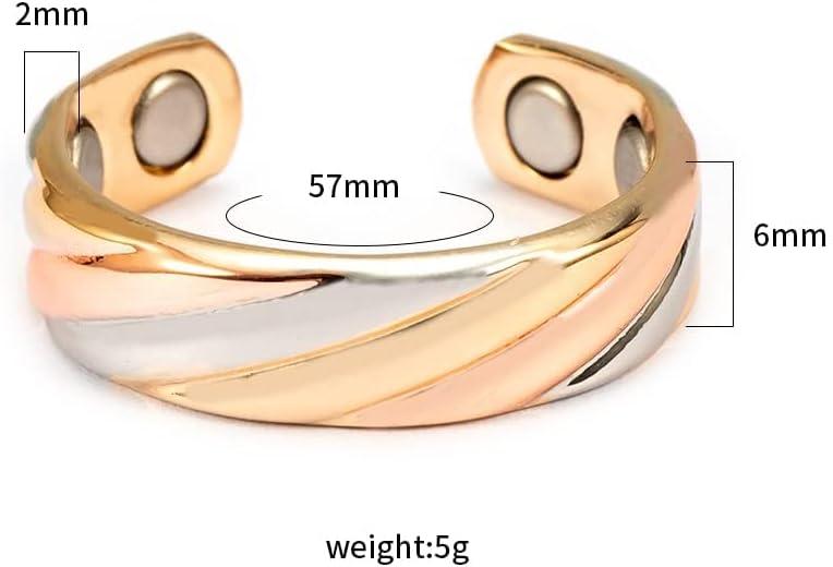 Magnetic Therapy Ring for Men & Women - 3500 Gauss Pain Relief for ...