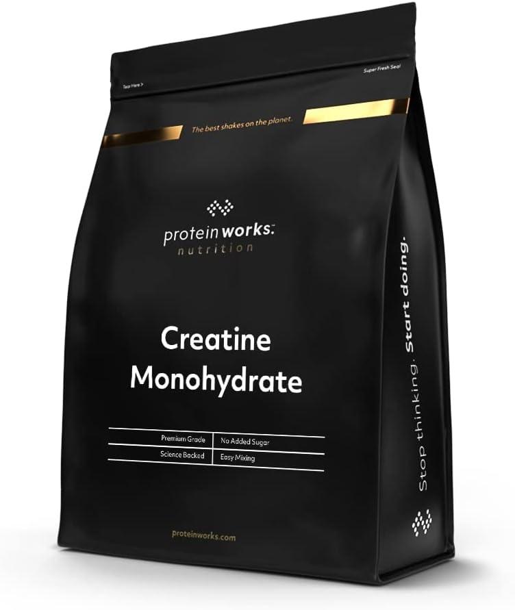 Protein Works Creatine Monohydrate Powder 250g Orange Burst - 100% Pure ...