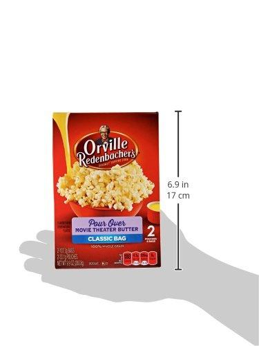 Orville Redenbacher's Pour Over Movie Theater Butter Microwave Popcorn ...