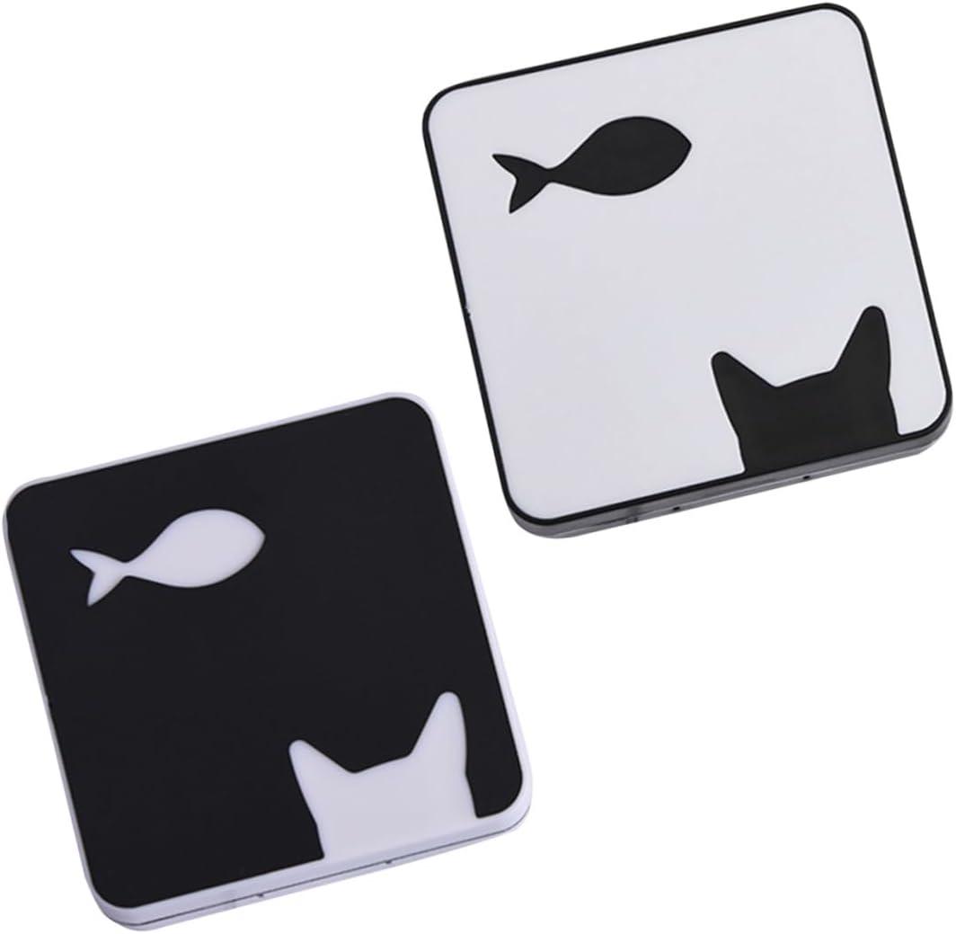 Solustrie 4-Piece Eye Lens Storage Box - Organize Contact Lenses with ...