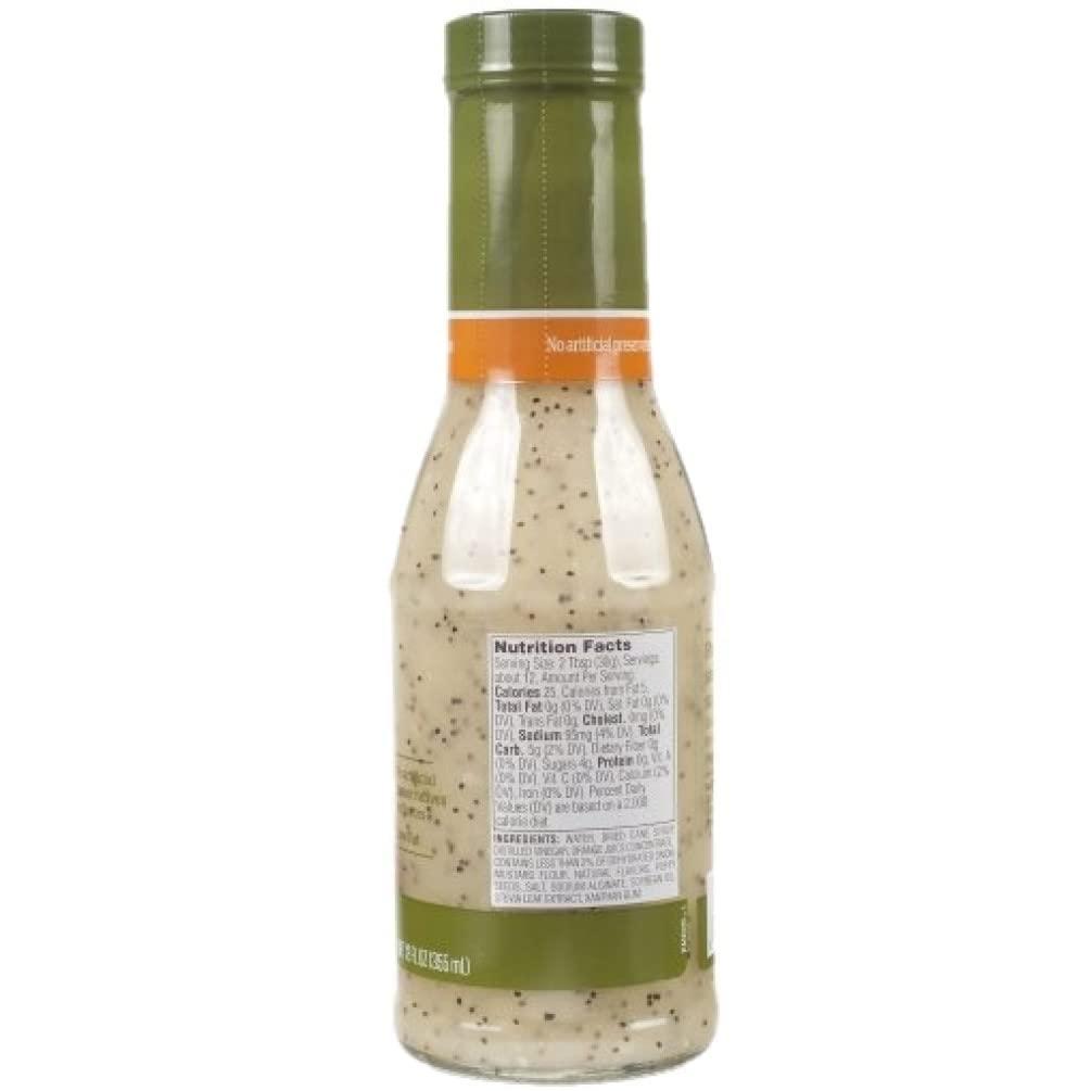 Panera Poppy Seed Salad Dressing - 12 oz - Pack of 3 | Buy Now with ...