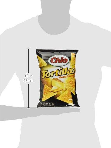 Chio Tortilla Chips Nacho Cheese - Pack of 10 (10 x 125g) | Crunchy ...