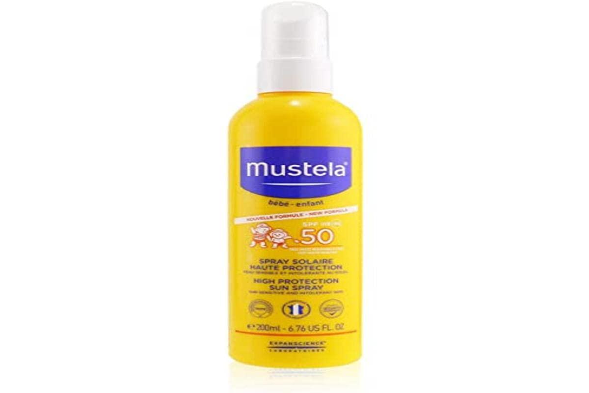 Mustela Baby Sol Solar Milk IP50+ Spray 200ml - Best Sunscreen for ...