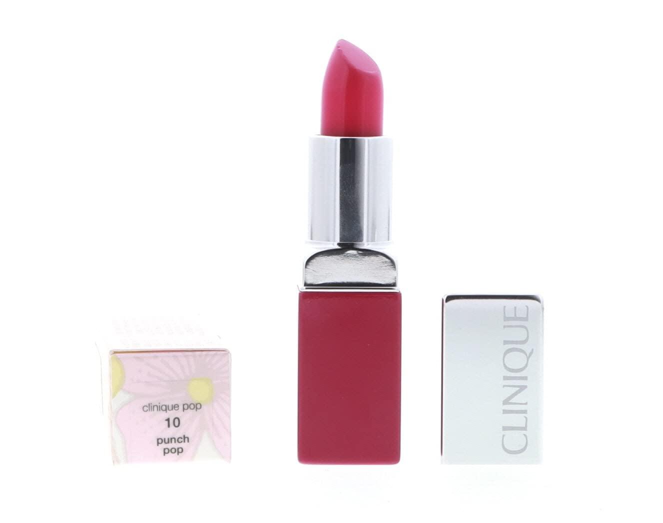 Clinique Pop Lip Colour + Primer - Punch Pop | Long-lasting Lipstick ...