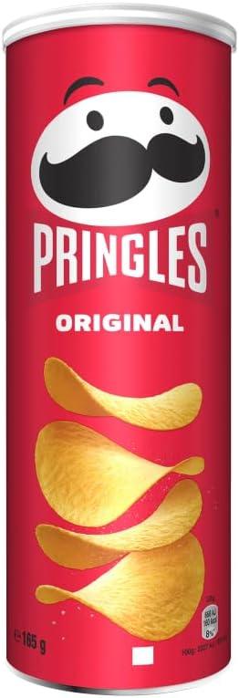 Pringles Original Tub 185g With Texas BBQ Tub 185g & Sour Cream & Onion ...