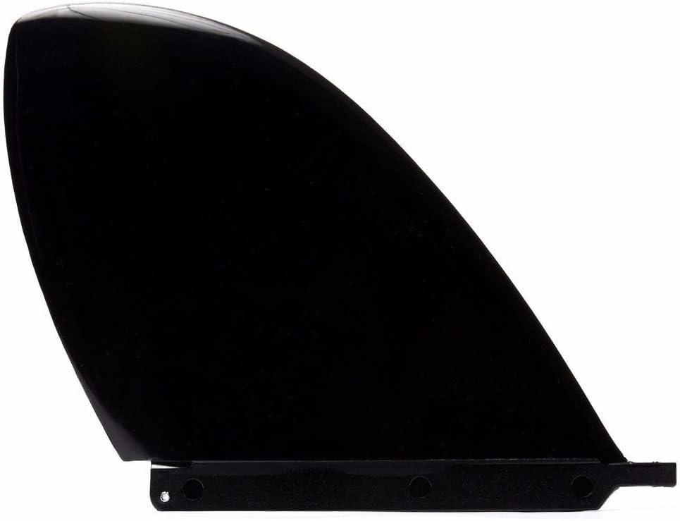 DORSAL Rudder Surf Fins 8.5 - Black Polycarbonate for SUP Longboard ...