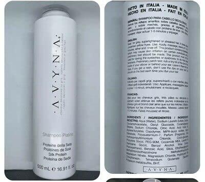 Avyna Purple Shampoo - Eliminate Yellow Tones on Gray, Lightened, or ...