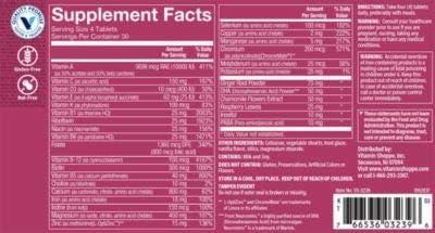 The Vitamin Shoppe Prenatal + DHA Multivitamin Supports A Healthy ...