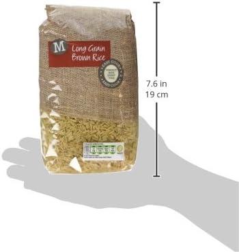 Morrisons Easy Cook Brown Long Grain Rice 1kg - Pack of 1 | Buy Now ...