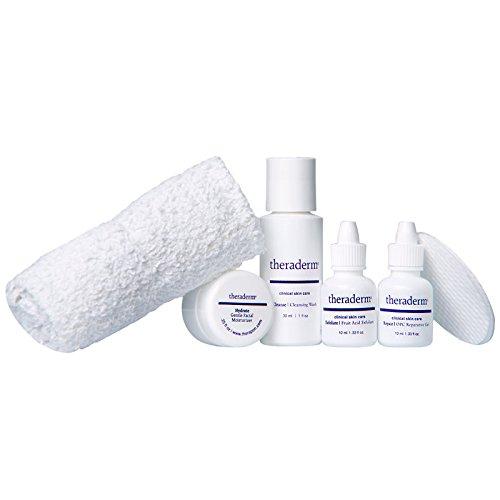 Theraderm Skin Renewal Travel System with Gentle Moisturizer - TSA ...