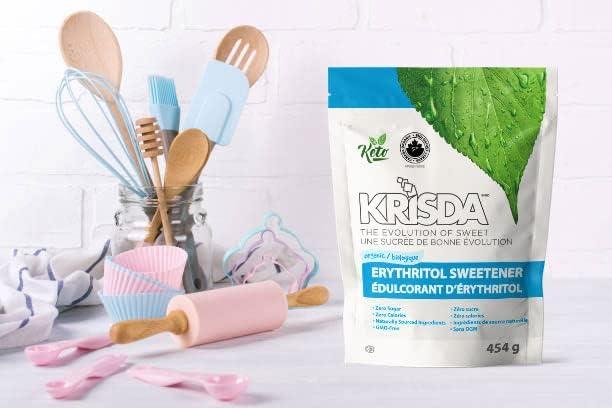Krisda - Zero Sugar Sweeteners Organic Erythritol Pouch 454g | Buy Now ...