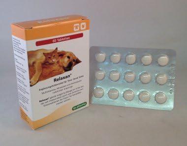 CP-Pharma RelaxAN Calming Tablets for Dogs & Cats - 60 Tablets - Top ...