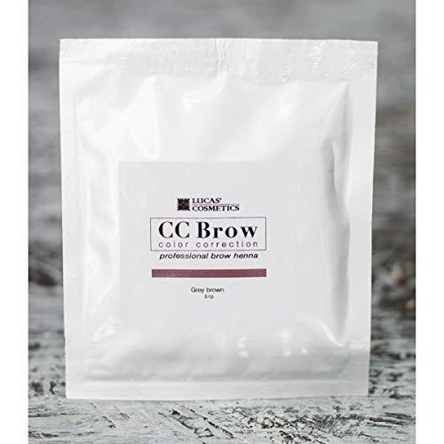 Buy Professional Brow Henna CC Brow by Lucas' Cosmetics (5g Grey Brown ...