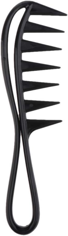 zalati Wide Teeth Comb Detangling Afro Wide Spacing Teeth Comb Anti ...