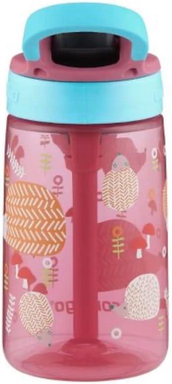 Contigo Kids 14 oz Pink Hedgehog Water Bottle with AUTOSPOUT Straw ...