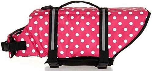 Dog Life Jacket for Small & Large Dogs | Safety Swim Vest with Grip ...