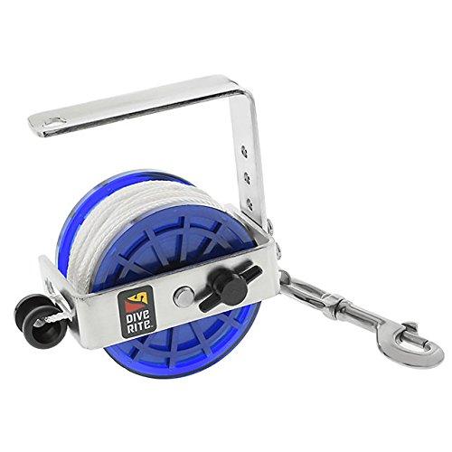Dive Rite Classic Safety/Cavern Reel 140ft #24 Line - Medium Stainless ...