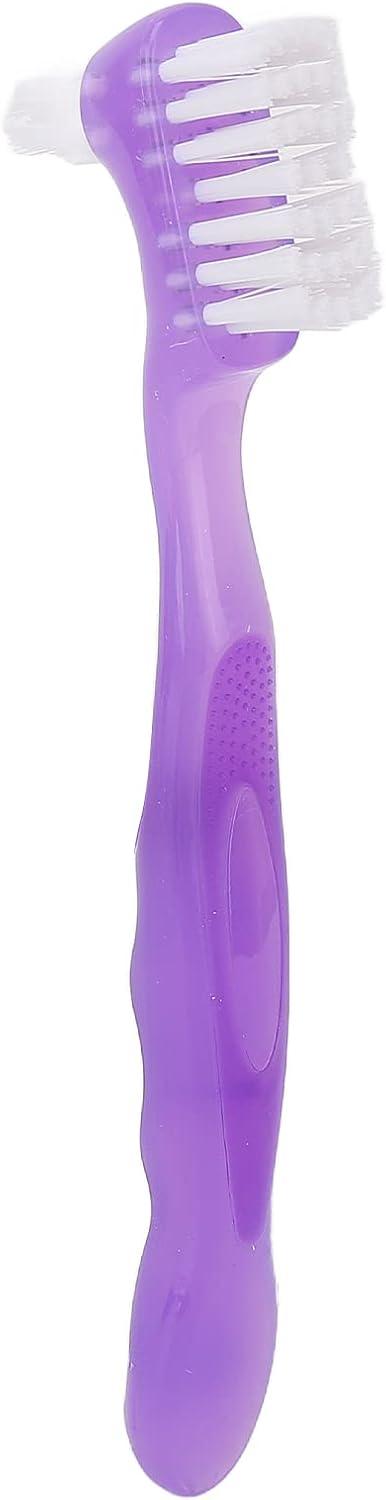 Shop Portable Dual Head False Teeth Cleaning Brush - Hard Denture Care ...