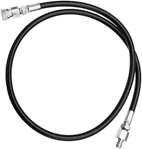 HPDMC PCP Charging Adaptor | 36 Black Hose | SCBA Connector | 1/8 Male ...