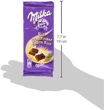 Milka Crispy Rice Chocolate Bar 100g - Pack of 2 | Buy Now with Express ...