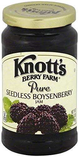 Knott's Berry Farm Seedless Boysenberry Jam 16oz - Pack of 2 | Buy Now ...