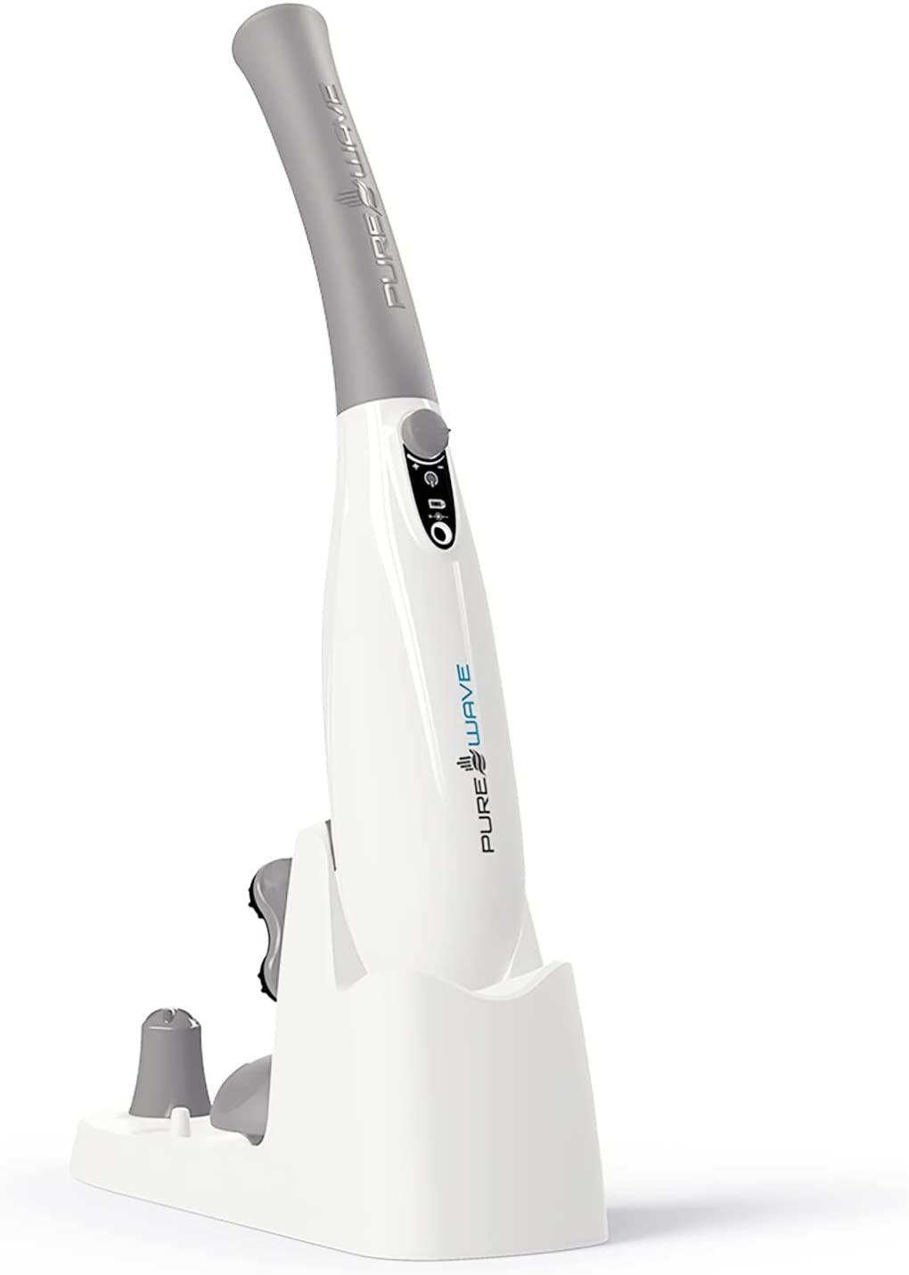 PUREWAVE CM-05 Percussion Massager with 5 Attachments - White | Buy Now ...