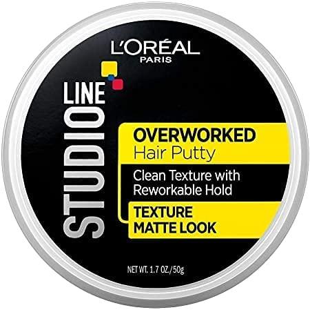 L'oreal Paris Studio Line Texture and Control Overworked Hair Putty 1.7 ...
