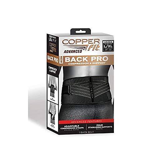 Copper Fit Unisex Back Pro Compression & Support - Small/Medium ...
