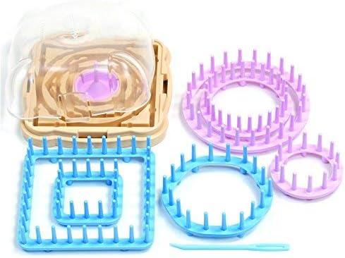 Clover Hana-Ami Flower Loom 6 Shape Set Pink/Blue 3146 - Create ...