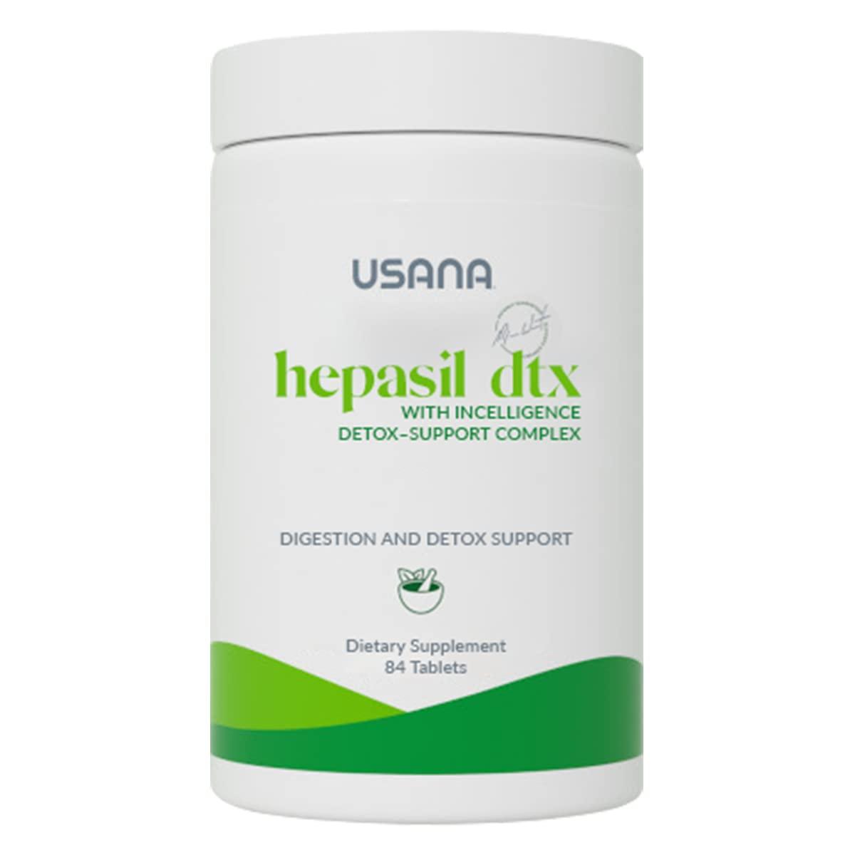 USANA Hepasil DTX Liver Support Supplement with InCelligence Detox ...